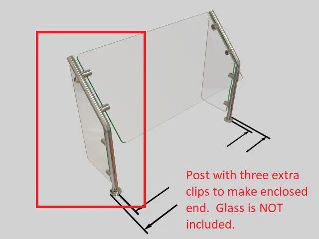 Sneeze Guard Partition Posts - Trade Diversified