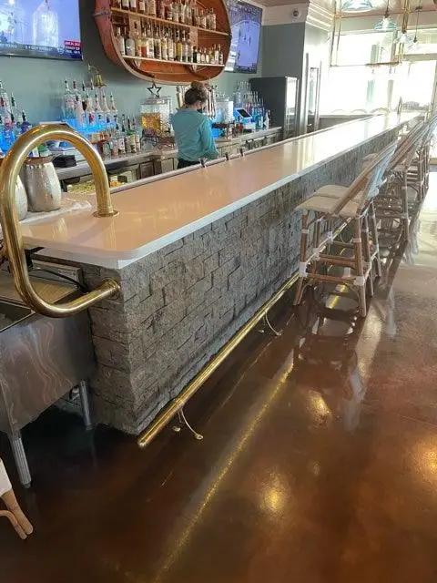 Service Bar Rail | Wait Station | Area Divider - Trade Diversified